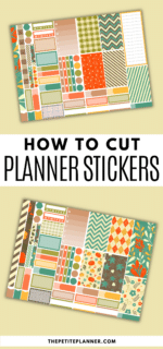 FREE Printable Planner Stickers (Learn How to Print & Cut!)