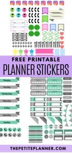 FREE Printable Planner Stickers ⋆ The Petite Planner