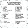 August Doodle Challenge (with Free Printable)