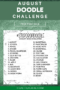 August Doodle Challenge (with Free Printable)