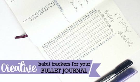 Creative Habit Trackers for Your Bullet Journal ⋆ The Petite Planner