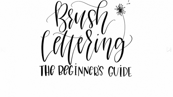 6 Free Online Classes to Learn Brush Lettering ⋆ The Petite Planner