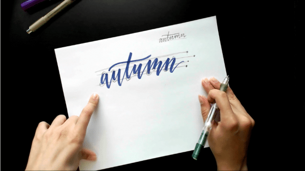 6 Free Online Classes to Learn Brush Lettering ⋆ The Petite Planner