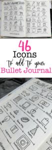 46 Icons for Your Bullet Journal ⋆ The Petite Planner