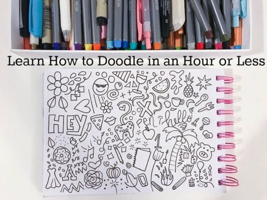 Learn How to Doodle in an Hour or Less ⋆ The Petite Planner