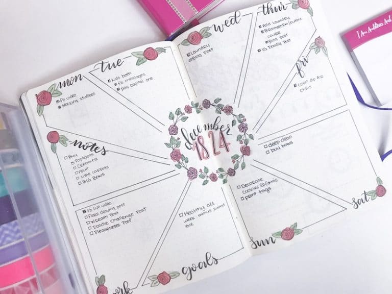 7 Weekly Spreads to Try in 2018 ⋆ The Petite Planner