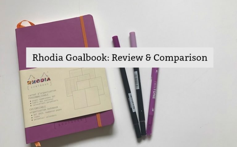 Rhodia Goalbook: Review and Comparison ⋆ The Petite Planner