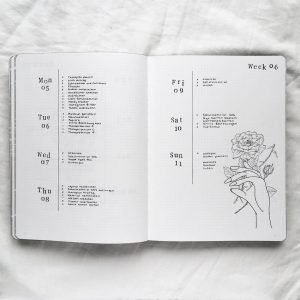 15 Incredibly Beautiful Weekly Spreads ⋆ The Petite Planner