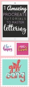 11 Amazing Procreate Lettering Tutorials to Master Your Skills ⋆ The ...