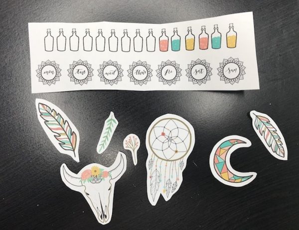 How to Make Printable Stickers for Your Bullet Journal ⋆ The Petite Planner