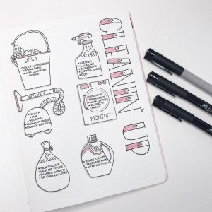 200+ Bullet Journal Ideas to Try This Year + Printable Checklist ⋆ The ...