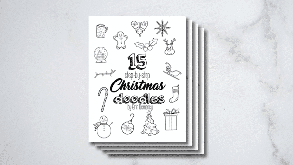 Christmas Doodles for Your Bullet Journal: Free Printable Guide ⋆ The ...