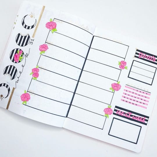 11 of My Favorite Weekly Spreads from This Year ⋆ The Petite Planner