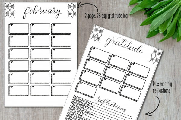 February 2019 Printable Bullet Journal Setup ⋆ The Petite Planner