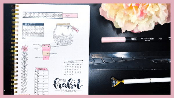 7 Cute Mini Habit Tracker Designs to Try ⋆ The Petite Planner