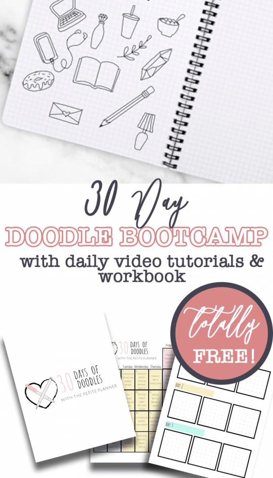 Learn to Doodle in March: 30 Days of Bullet Journal Doodles ⋆ The ...