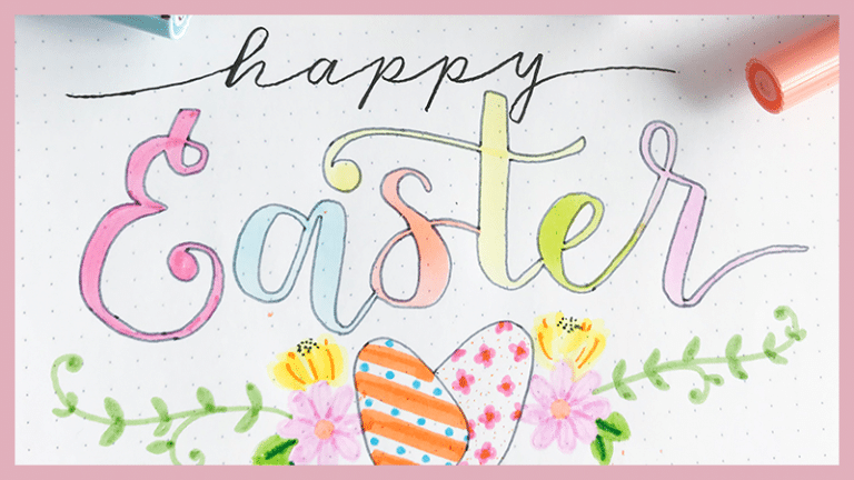 17 Easter Bullet Journal Ideas for April ⋆ The Petite Planner