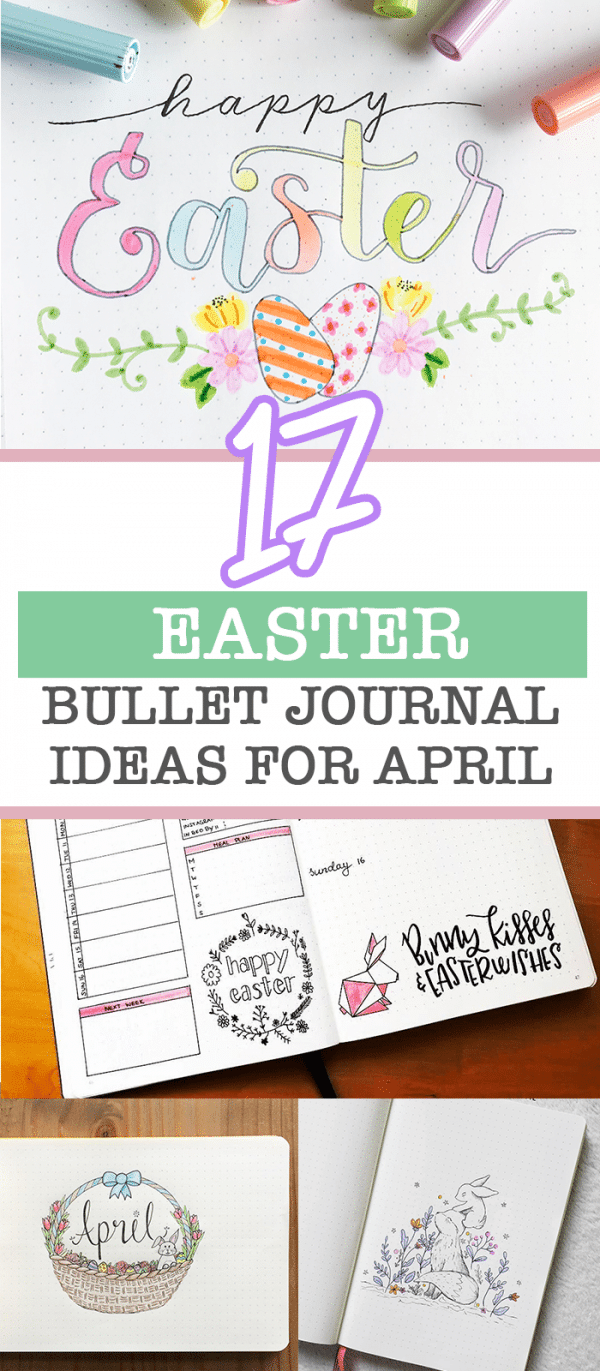 17 Easter Bullet Journal Ideas for April ⋆ The Petite Planner