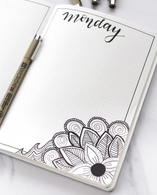 How Doodling Can Help With Relaxation and Mindfulness ⋆ The Petite Planner