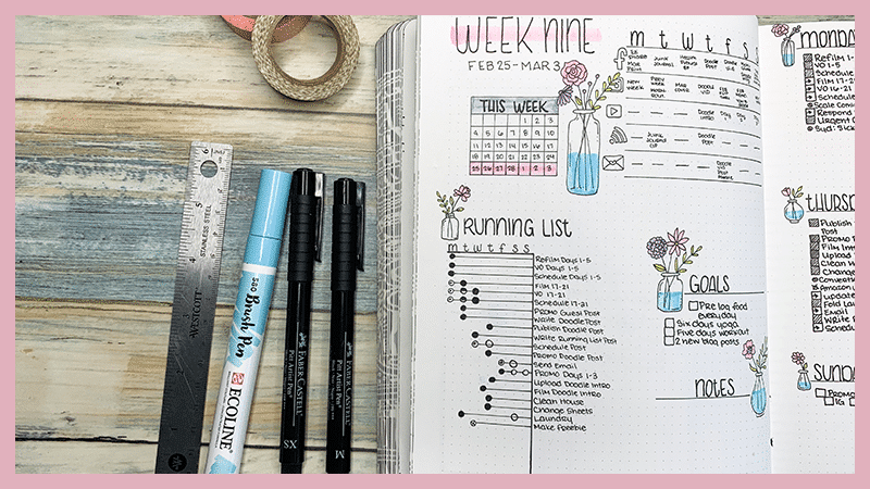 How To Use A Running To Do List In Your Bullet Journal The Petite Planner How To Use A Running To Do List In Your Bullet Journal The Petite Planner