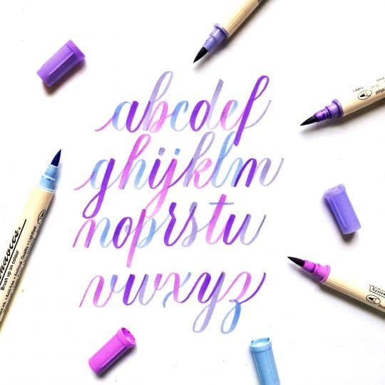 Bullet Journal Lettering: The Ultimate Guide ⋆ The Petite Planner