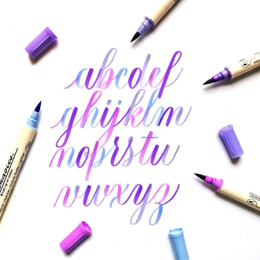 Bullet Journal Lettering: The Ultimate Guide ⋆ The Petite Planner