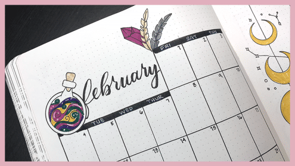 Bullet Journal Lettering: The Ultimate Guide ⋆ The Petite Planner