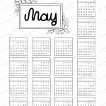 May 2019 Printable Bullet Journal Kit ⋆ The Petite Planner