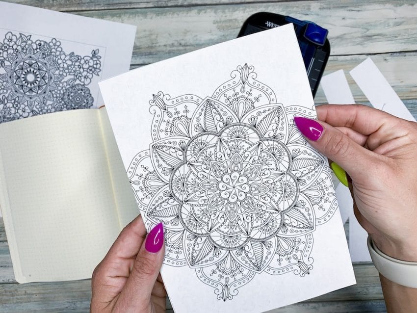 Free Printable Mindful Coloring Pages for Your Bullet Journal ⋆ The ...