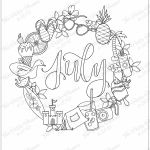 JULY 2019 Printable Bullet Journal Setup ⋆ The Petite Planner