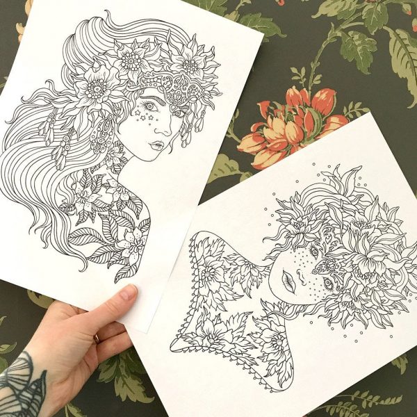 Free Printable Mindful Coloring Pages for Your Bullet Journal ⋆ The ...