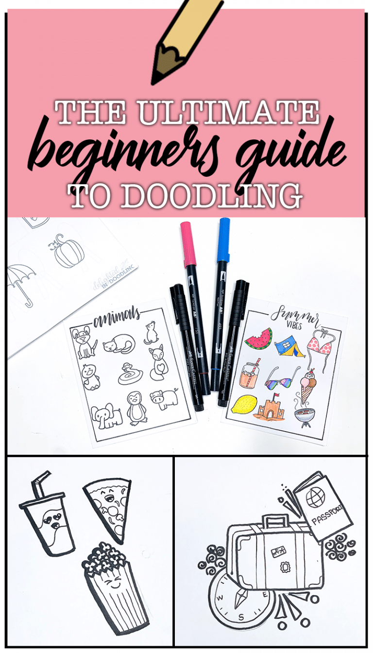 How to Doodle: Beginner's Guide ⋆ The Petite Planner
