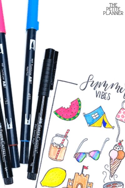 How to Doodle: Beginner's Guide ⋆ The Petite Planner