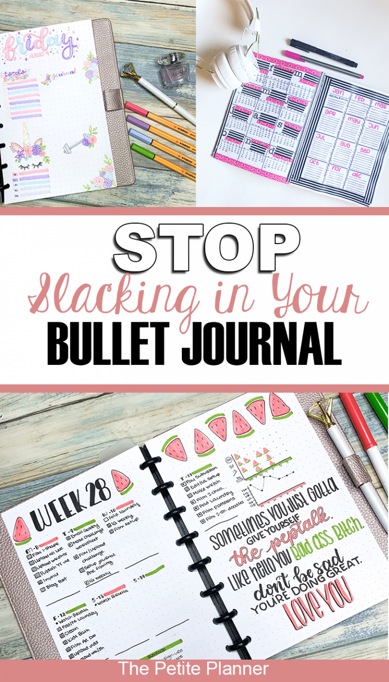 How to Establish a Bullet Journal Routine ⋆ The Petite Planner