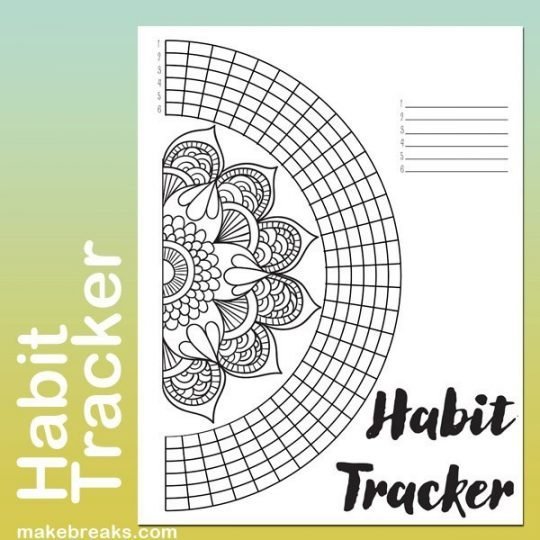 21 Free Printable Habit Trackers ⋆ The Petite Planner