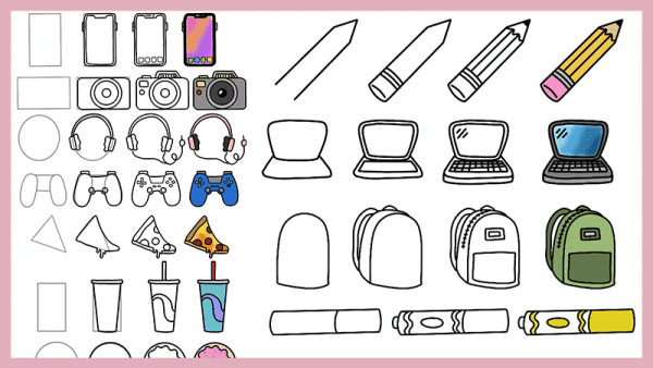 Cute and Easy Doodles for Beginners ⋆ The Petite Planner