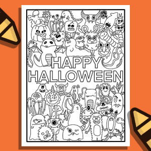 Halloween Doodle Challenge: October 2017 - The Petite Planner