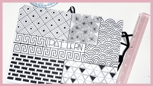 17 Incredible Pattern Cover Page Ideas ⋆ The Petite Planner