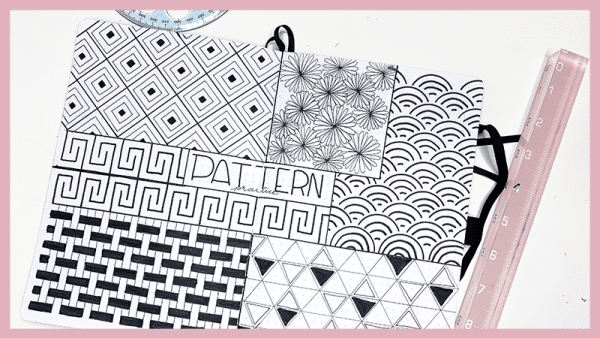 17 Incredible Pattern Cover Page Ideas ⋆ The Petite Planner