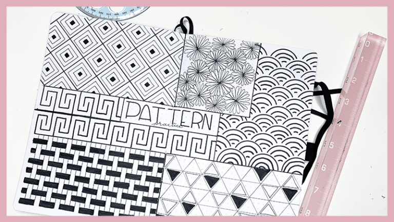 17 Incredible Pattern Cover Page Ideas ⋆ The Petite Planner