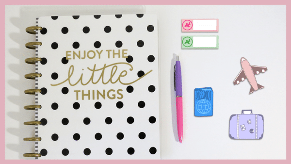 Free Printable Travel Planner Stickers ⋆ The Petite Planner