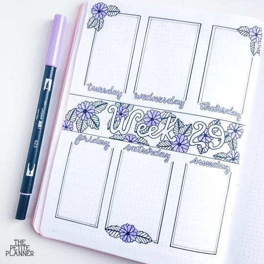 January Bullet Journal Ideas & Spreads for 2020 ⋆ The Petite Planner