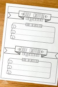 Daily Gratitude Journal Prompts (Free Printables) ⋆ The Petite Planner