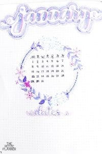 January Bullet Journal Ideas & Spreads for 2020 ⋆ The Petite Planner