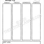 February 2020 Printable Bullet Journal Kit ⋆ The Petite Planner