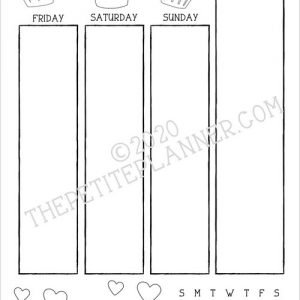 February 2020 Printable Bullet Journal Kit ⋆ The Petite Planner