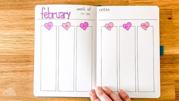 February Bullet Journal Ideas (With Video!) ⋆ The Petite Planner