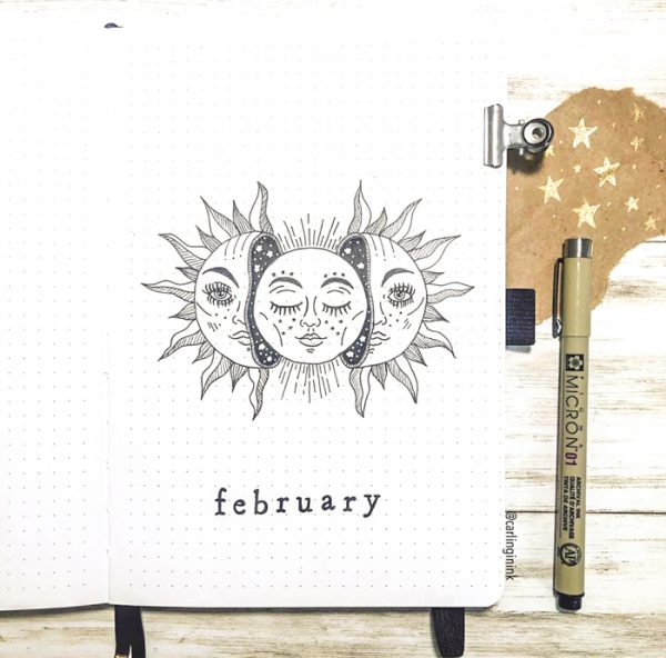 February Bullet Journal Ideas (With Video!) ⋆ The Petite Planner