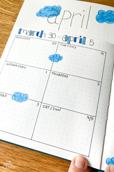 April Bullet Journal Ideas & Plan with Me (w/ VIDEO!) ⋆ The Petite Planner