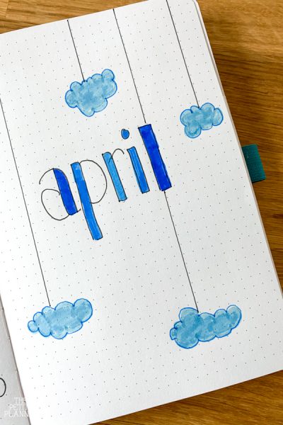 April Bullet Journal Ideas & Plan with Me (w/ VIDEO!) ⋆ The Petite Planner